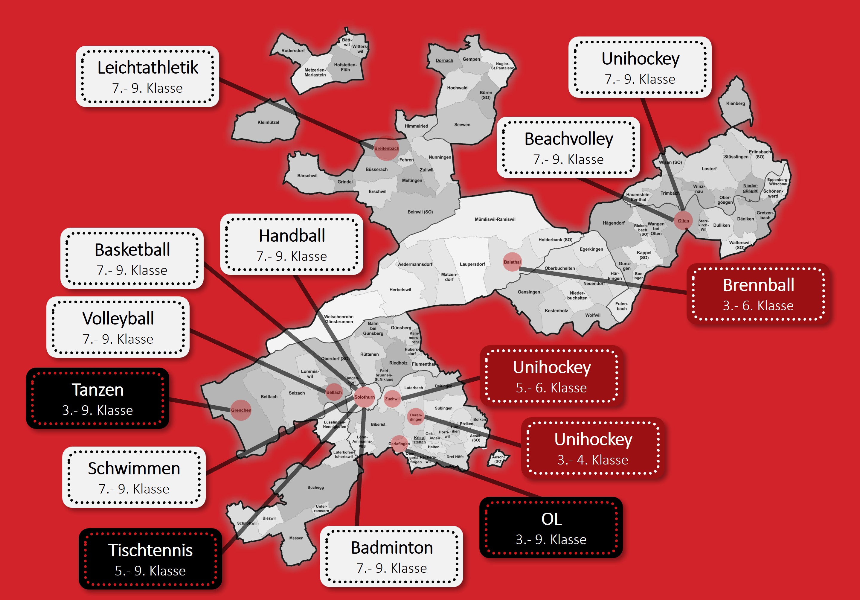 Informationen zum Schulsporttag 2026 - Kanton Solothurn